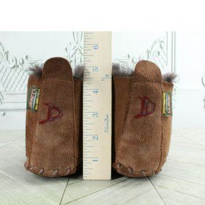 L.L. Bean | Shoes | Ll Bean Brown Suede Wicked Good Shearling Lined ...